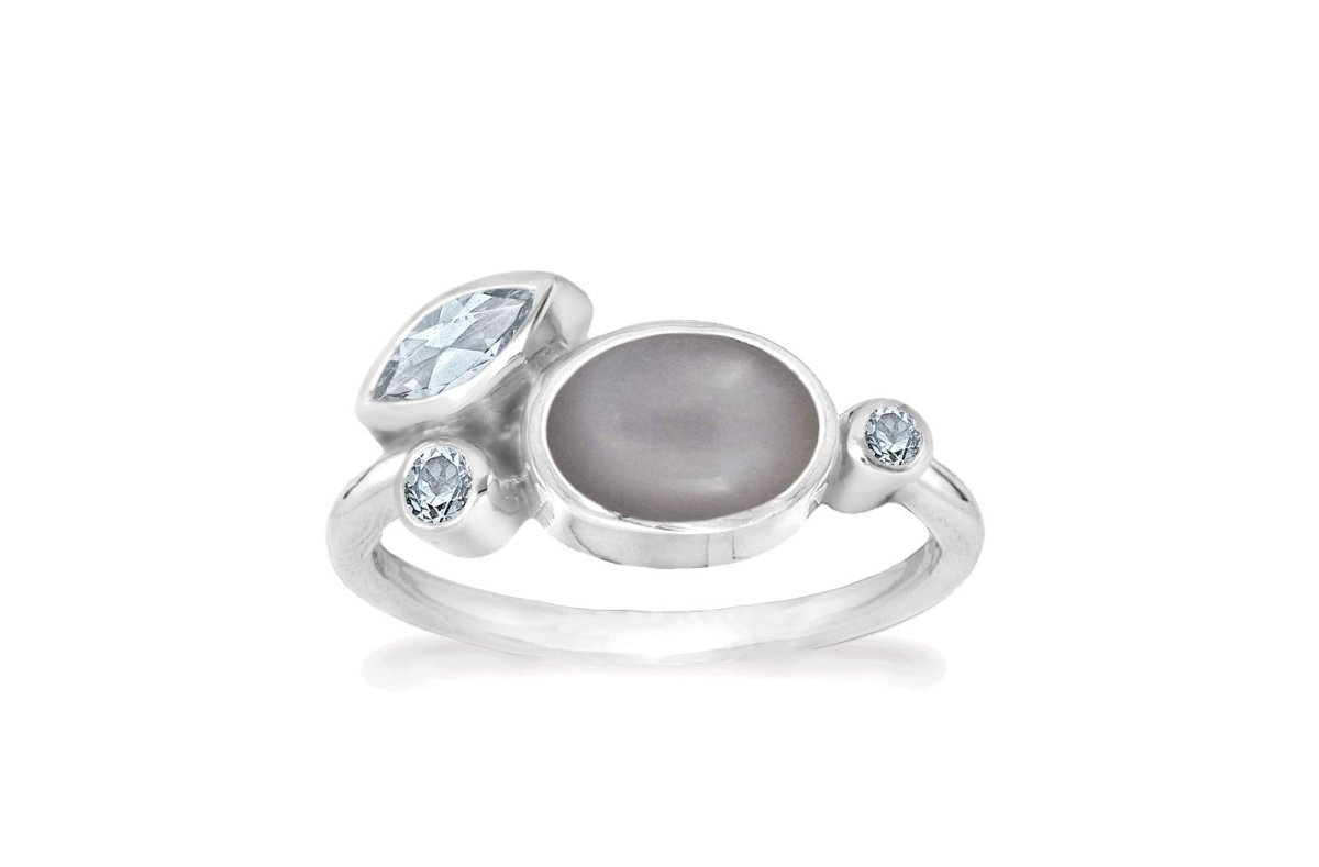 Smykker fra Rabinovich - sølv ring - Moonlight